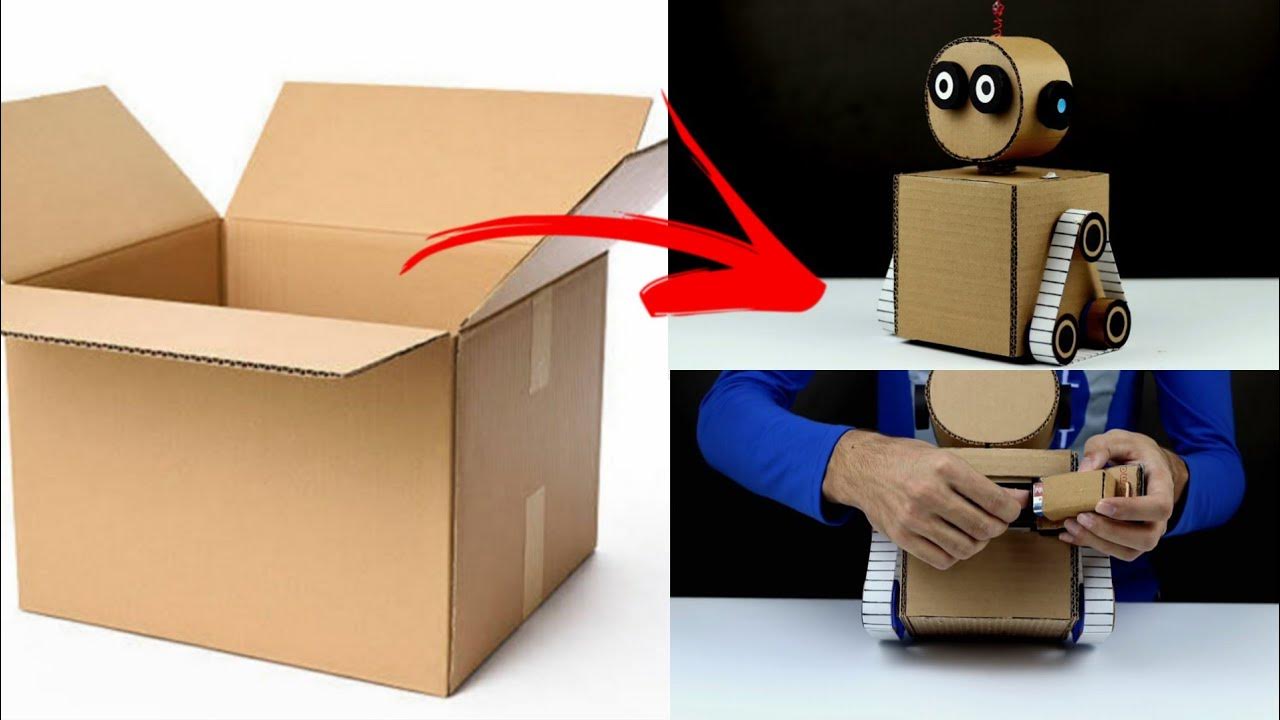 Ide Kreatif Dari Barang Bekas Membuat Robot Berjalan Sendiri ...