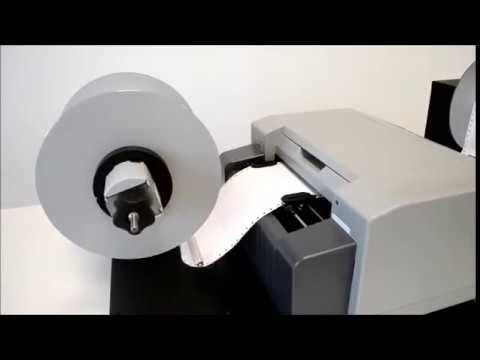 Label Unwinder Rewinder for Epson GP-C831 Label Printer - YouTube