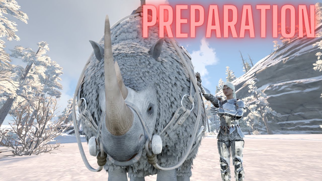 PREPARING TO CONQUER CROUCH BEAR - Ark Survival Ascended - YouTube