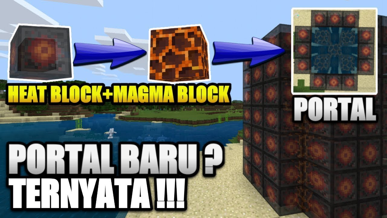 HEAT BLOCK DISATUKAN DENGAN MAGMA BLOCK - APA YANG TERJADI ? Minecraft ...