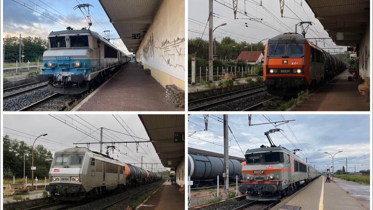 Les trains à Arles/Trains at Arles - 4-5th of September 2024 - YouTube