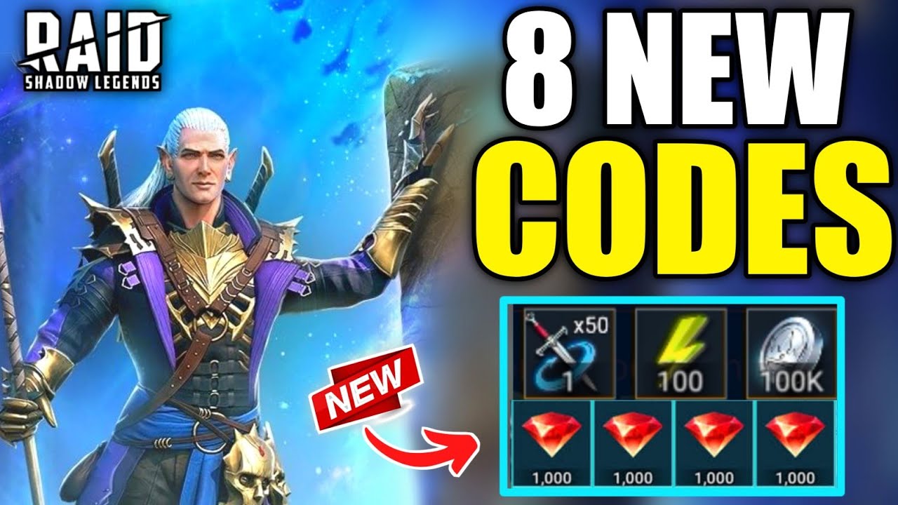RAID Shadow Legends Codes (SEPTEMBER 2022) - RAID Shadow Legends Redeem ...