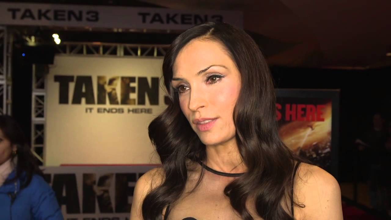 Taken 3: Famke Janssen "Lenore" NYC Red Carpet Movie Premiere Interview ...