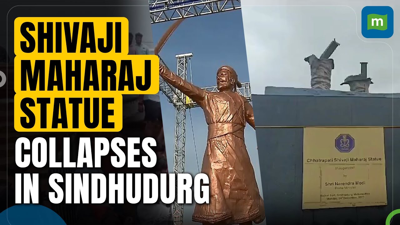 Just 8 Months After Inauguration, Shivaji Statue Collapses in ...