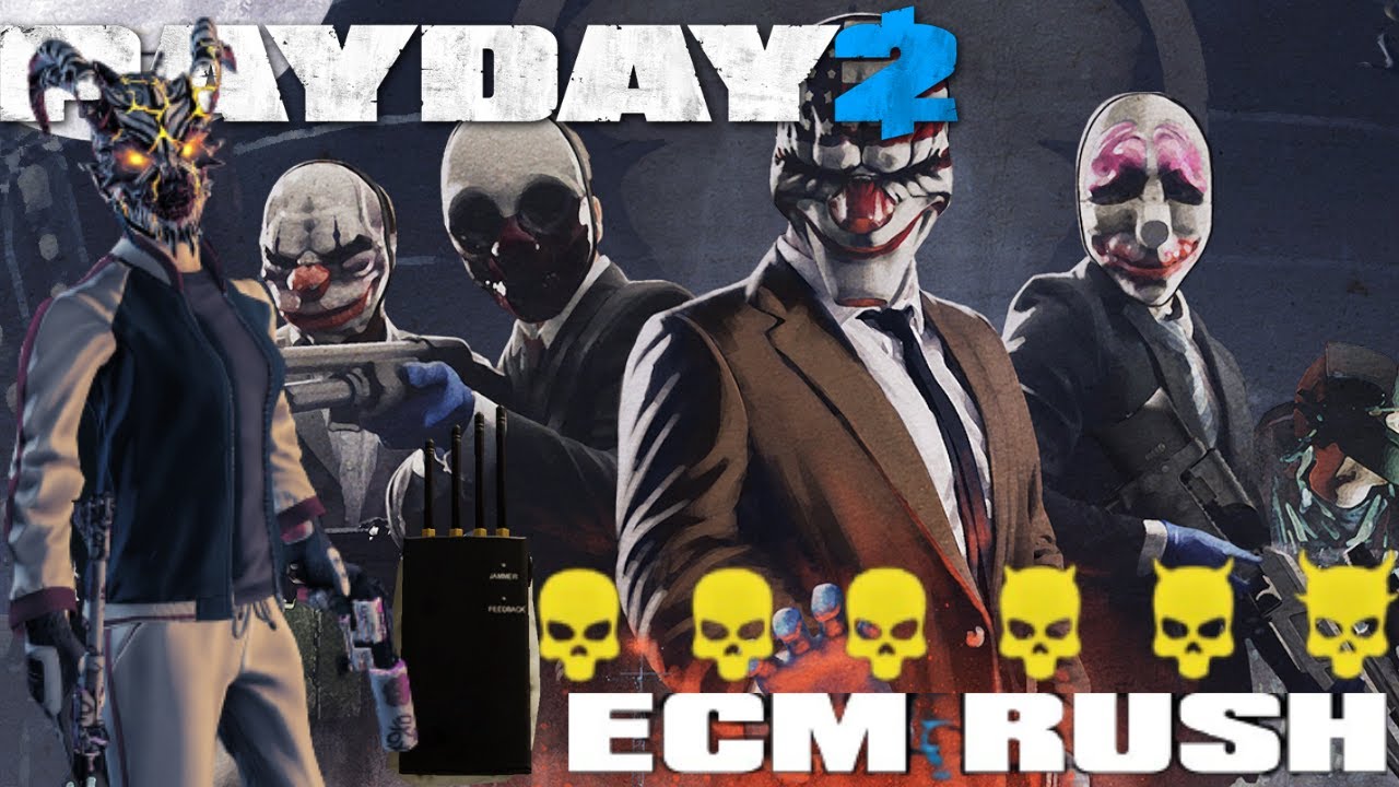 PAYDAY 2:"Ombre Cinesi" ECM Rush [T_ER Clan] - YouTube