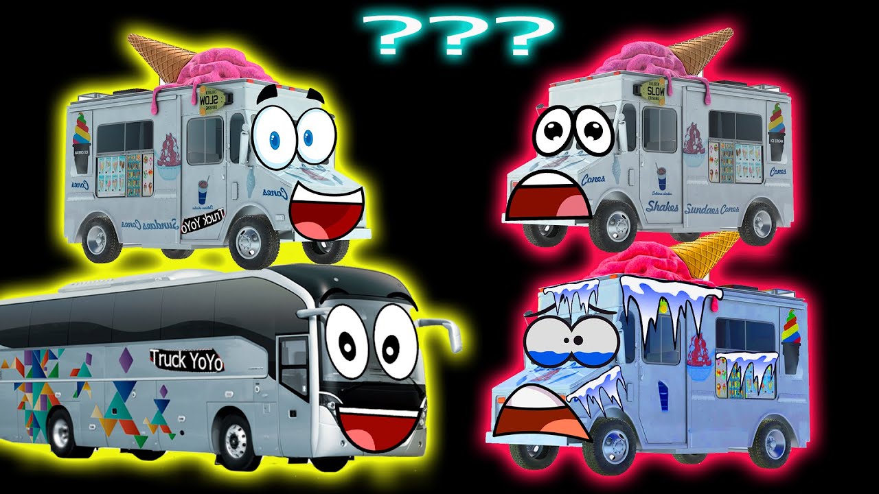 192 "Ice Cream Trucks 🔊BUS HORN🔊 " Sound Variations in 62 Seconds - YouTube