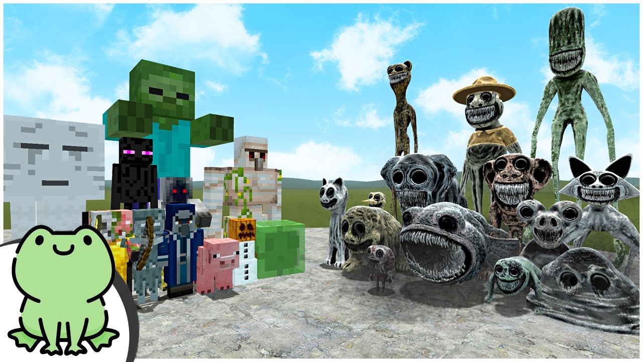 ALL MINECRAFT MOBS vs ALL ZOONOMALY MONSTERS in Garrys Mod PAGE 12 ...
