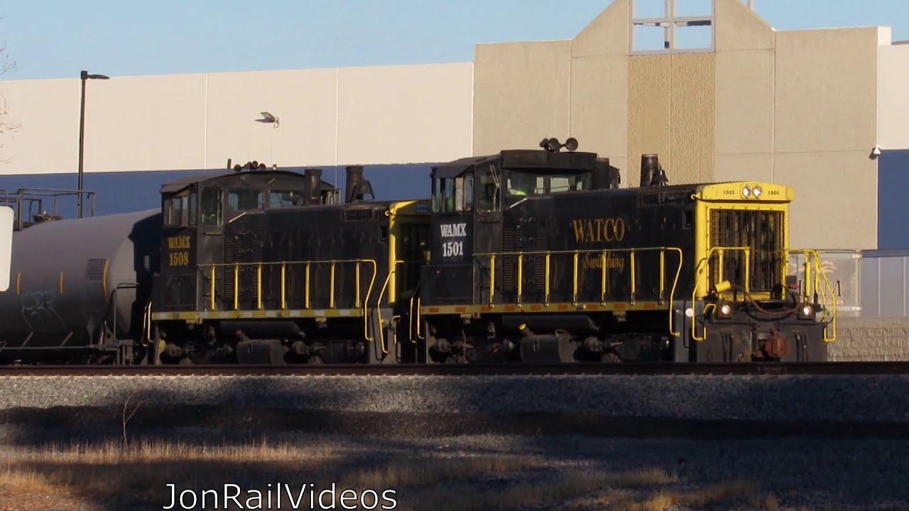 11/15/20 More trains spotted in East Ontario and Mira Loma ft. Watco ...