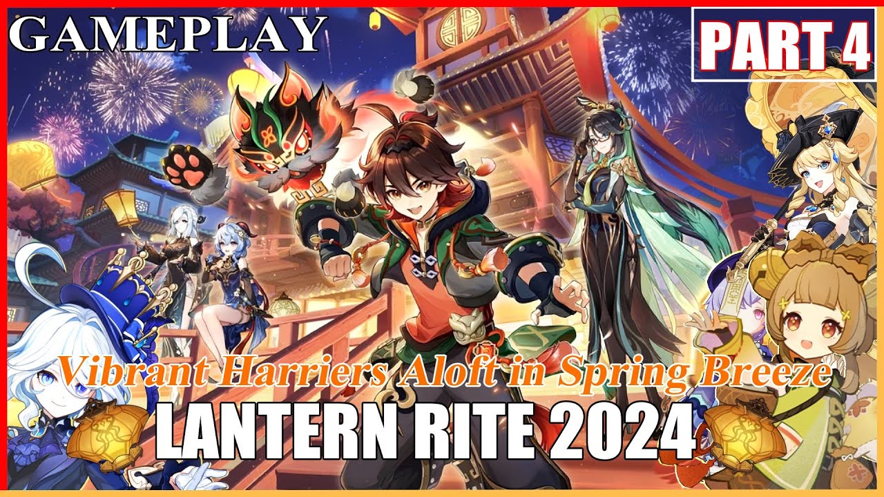 Lantern Rite 2024 PART 4 | Vibrant Harriers Aloft In Spring Breeze [JP ...