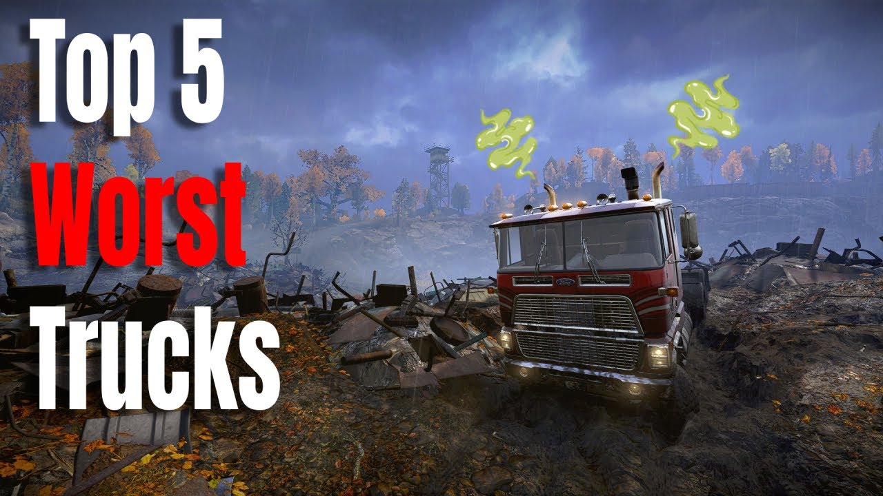 Top 5 Worst trucks (Snowrunner base game) - YouTube