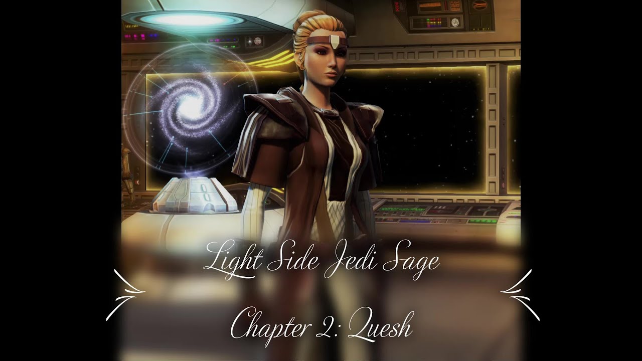 SWTOR: Light Female Jedi Consular- Chapter 2, Part 5 (Quesh) - YouTube