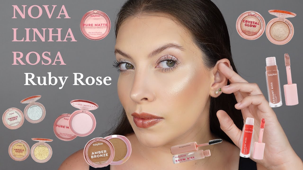 NOVA LINHA ROSA RUBY ROSE 🩷| Base Soft Blend, Ilumiandor Crystal Glow, Sombra Twinkle Touch ...