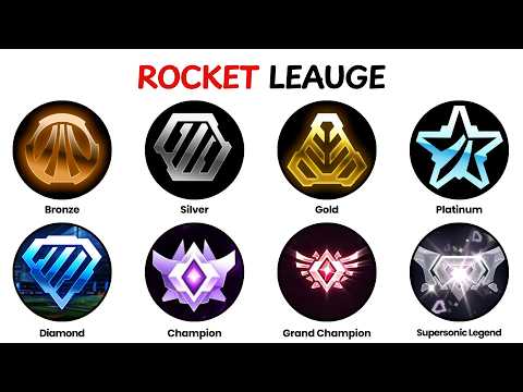 Every Rocket Leauge Rank Explained In 16 Minutes!