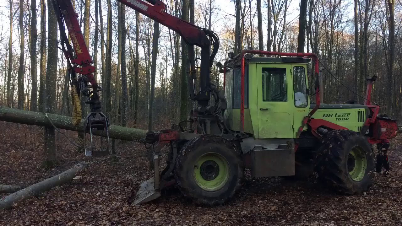 MB-Trac 1000 Forsttraktor - YouTube