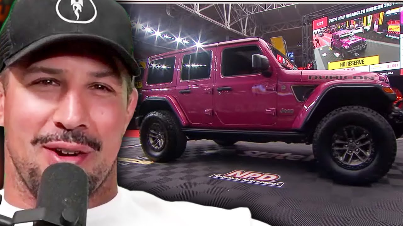 Brendan Schaub Went To MECUM To Bid For A New Car - YouTube