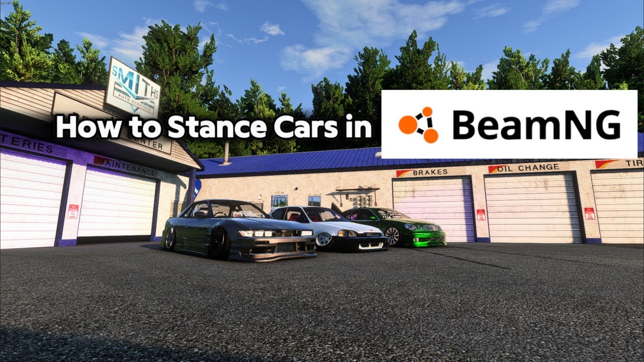 How to Stance/Add Camber to Any Car in Beamng - YouTube