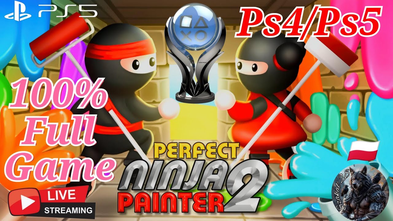 Live / Perfect Ninja Painter 2 / Full Game 100% Walkthrough /Gameplay ...
