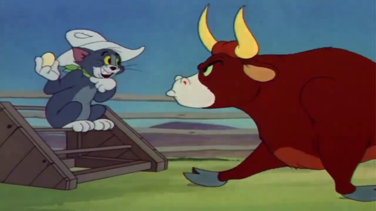Tom and Jerry 2019 Classic Cartoon Cowboys Tom - YouTube