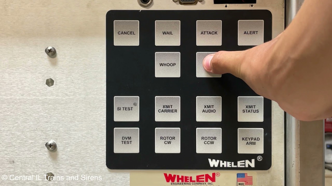 Whelen IPS-800 Cabinet 560Hz | All Signals - YouTube