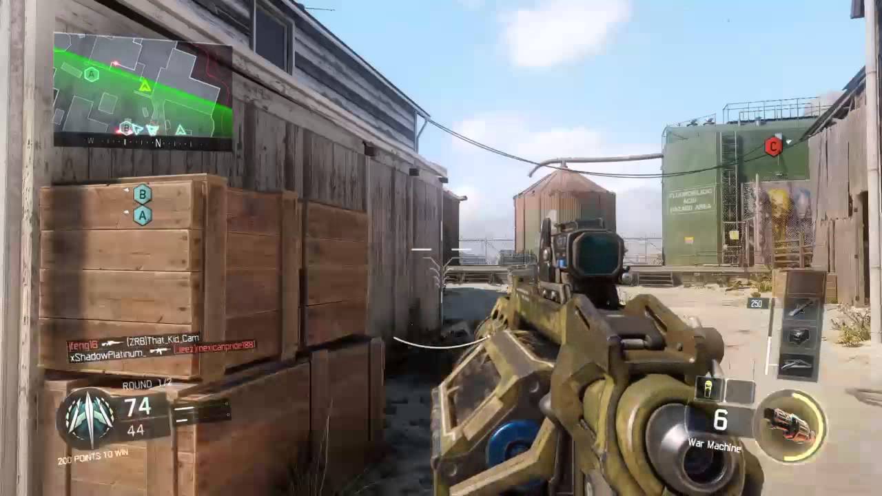 Call of Duty® BO3 War machine kill streak - YouTube