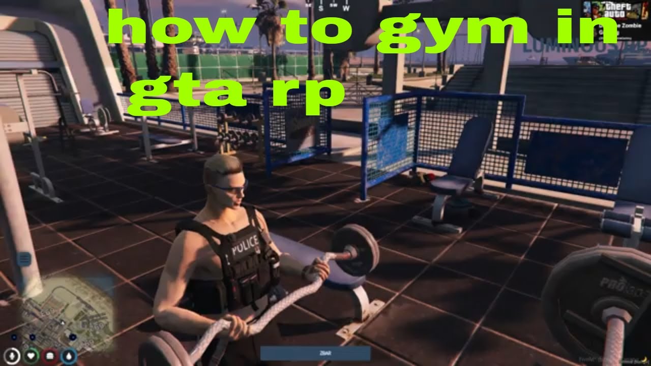 how to use working GYM in gta rp - YouTube