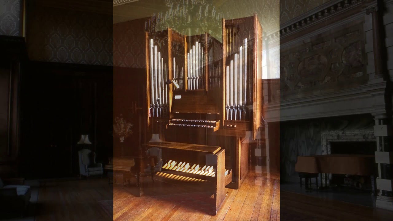 The 1975 Peter Collins organ in the Music Room of Addington Palace ...