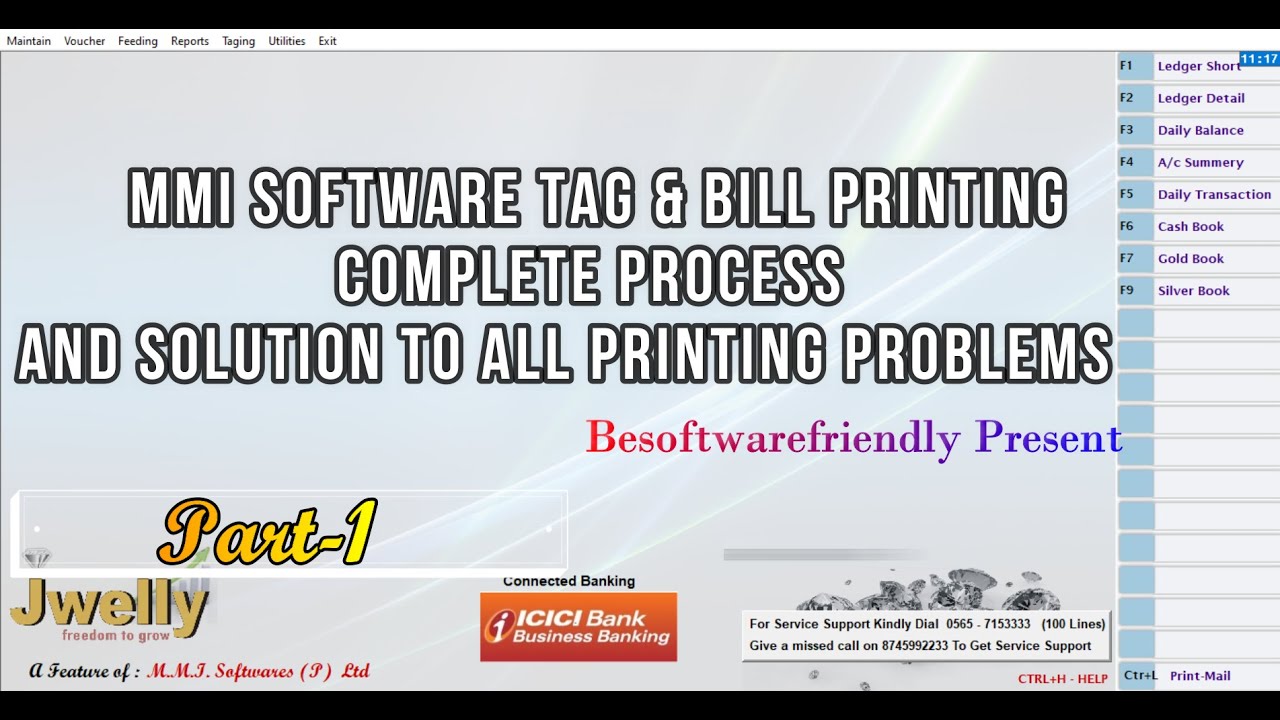 Tag & Bill Printing Complete Process and Printing Tricks! (Part-1 ...