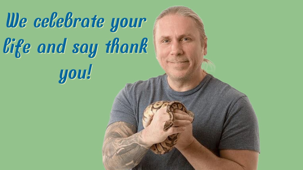 Thank you Brian Barczyk! You taught us how to love animals, people and ...