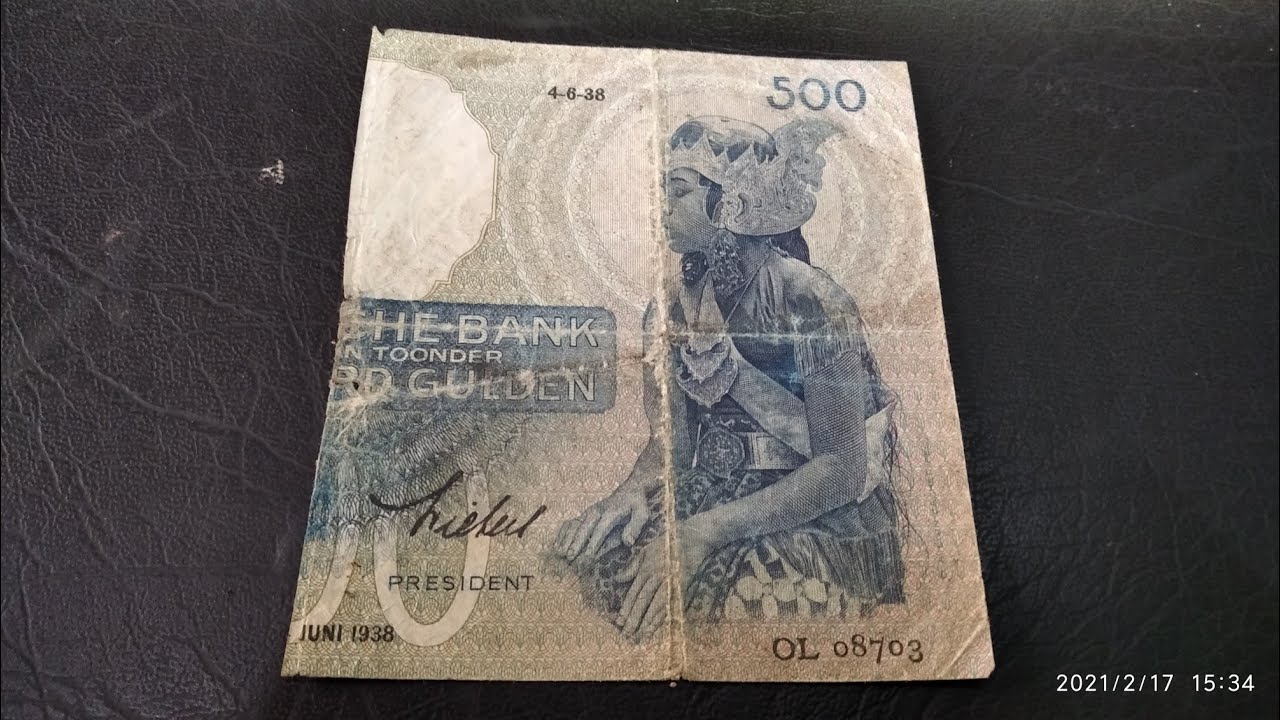 UANG 500 SERI WAYANG || Uang 500 Wayang Asli || Uang Sanering 500 ...