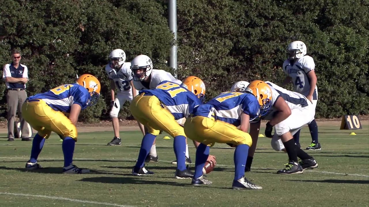 CLA football Game 4 pt1 - YouTube
