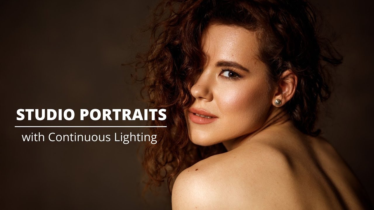 How I Use Continuous (LEDs) Lighting for Portrait Photography | Behind ...