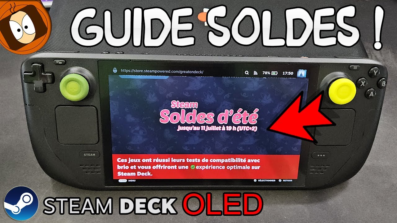 SOLDES D'ÉTÉ STEAM pour STEAM DECK ! (Guide Achat) - YouTube