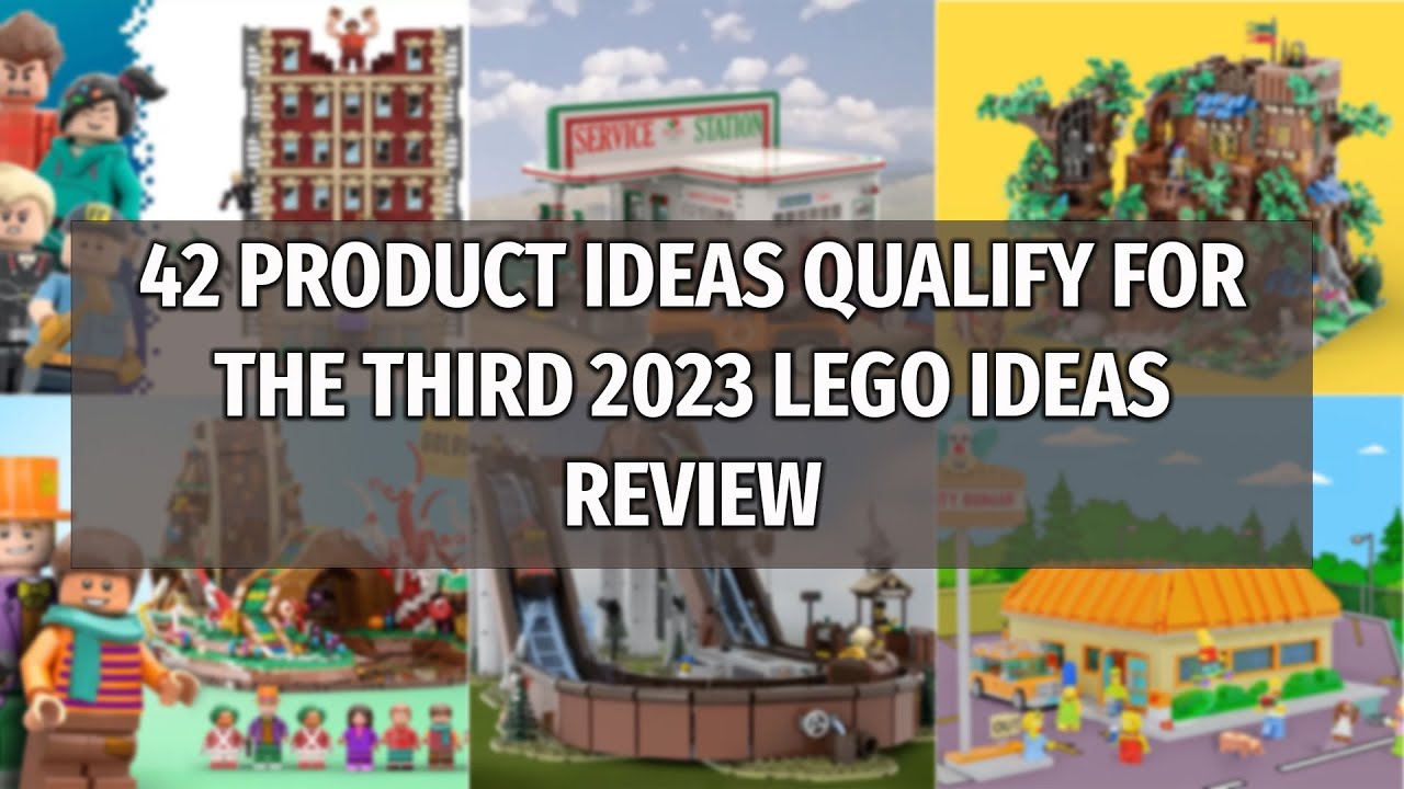 42 LEGO IDEAS QUALIFY FOR THE THIRD 2023 LEGO IDEAS REVIEW - YouTube