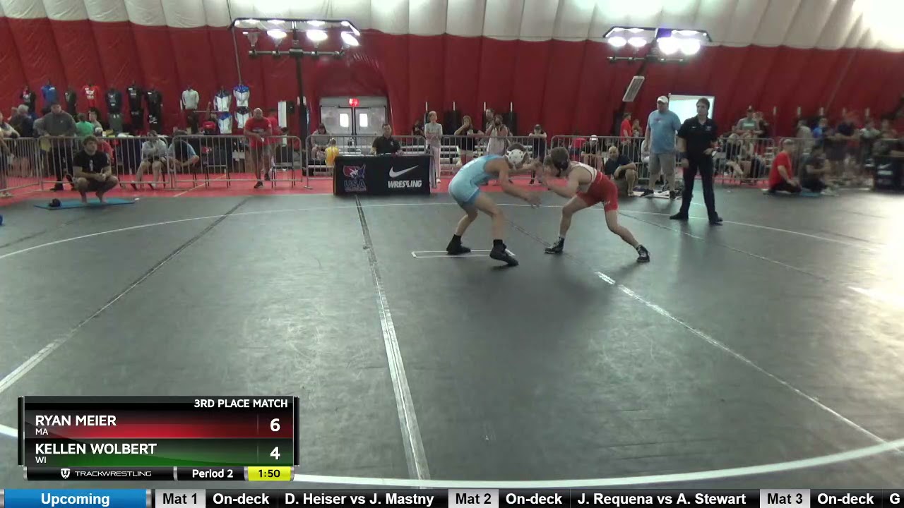 14U 102 Ryan Meier MA Vs Kellen Wolbert WI - YouTube