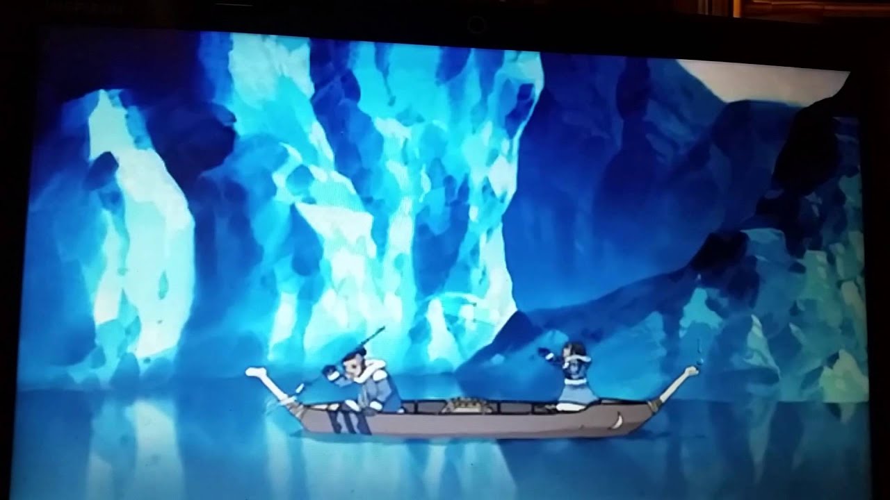 Katara water bending a fish Episode 1 - YouTube