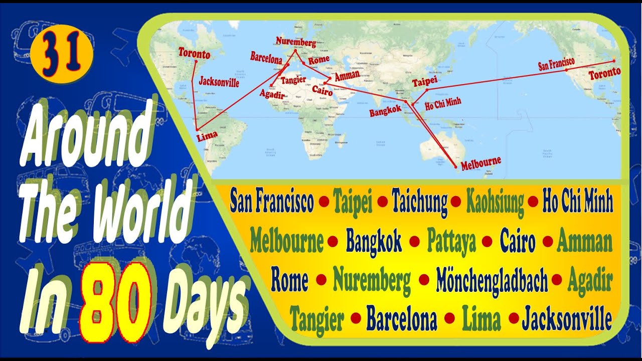 Around The World In 80 Days - YouTube