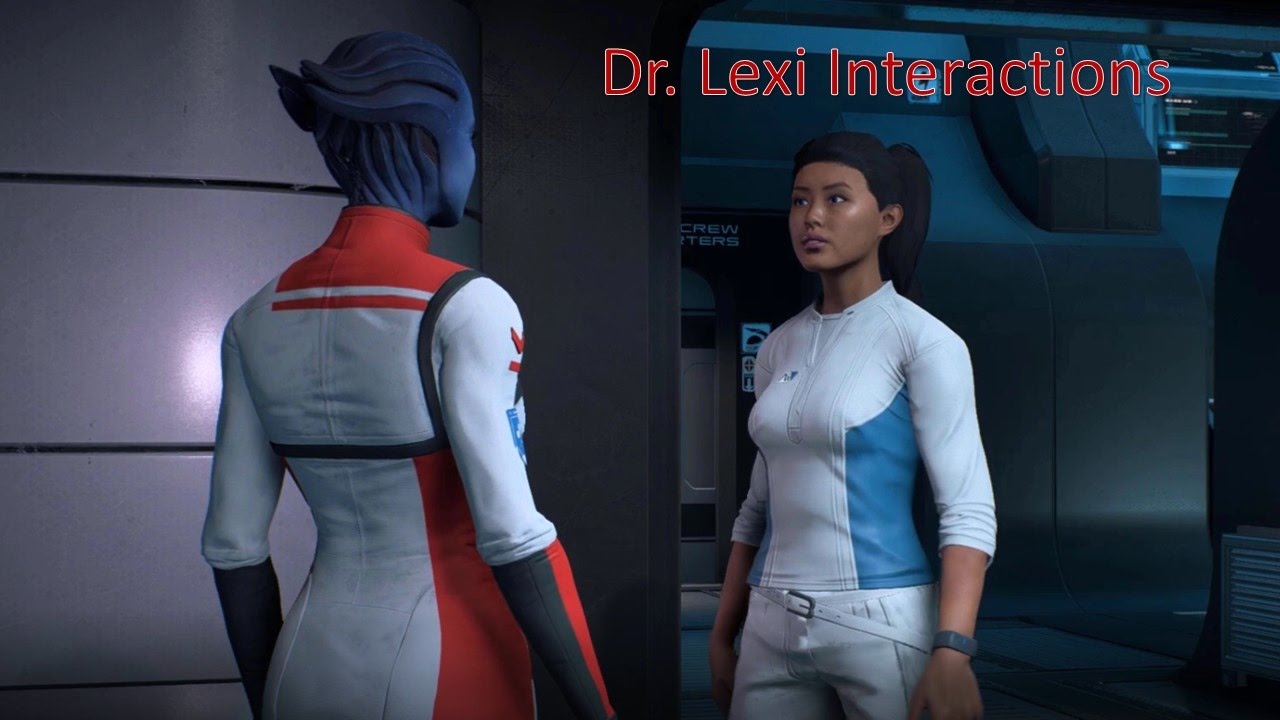 Mass Effect: Andromeda - Dr Lexi Interactions - YouTube