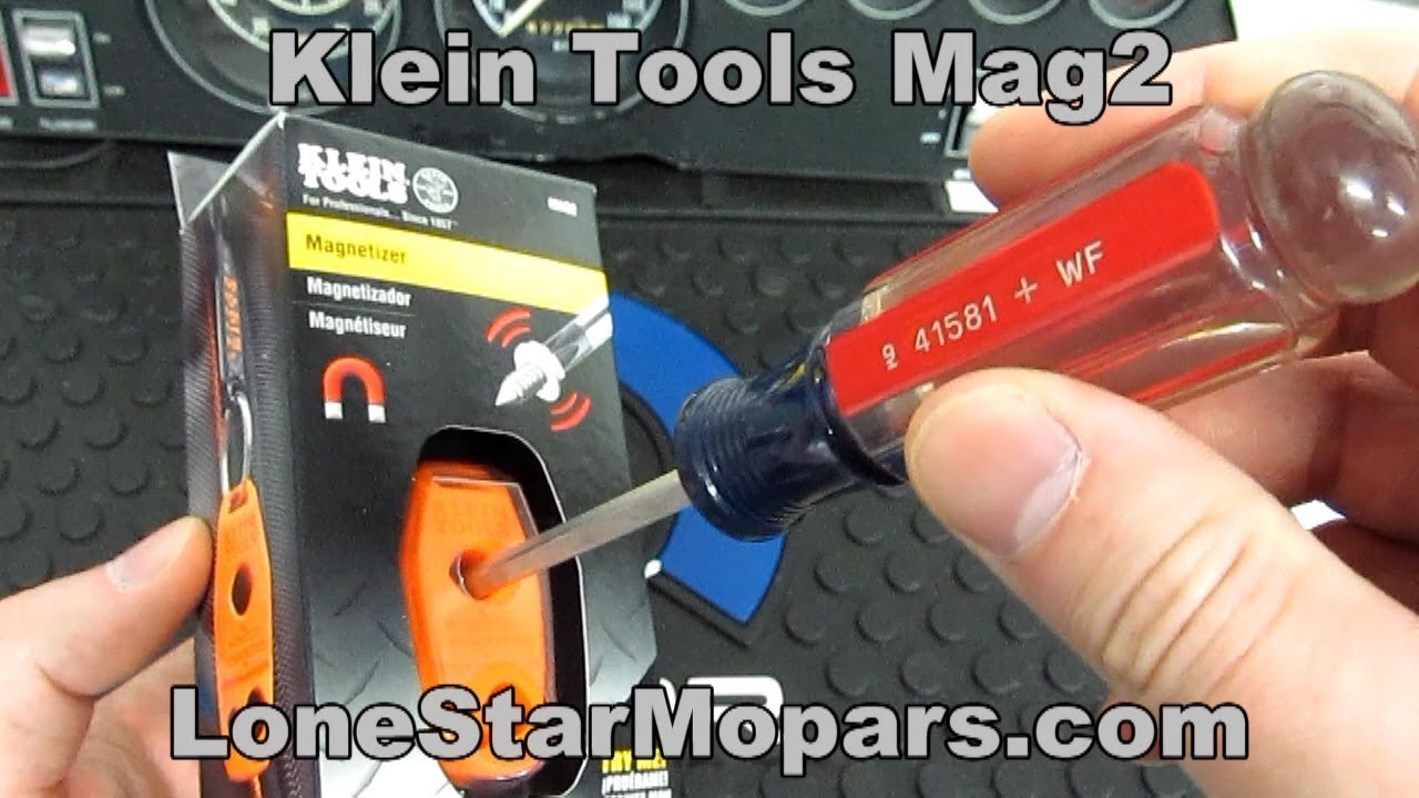 Klein Tools MAG2 Magnetizer/Demagnetizer Tested & Reviewed - YouTube
