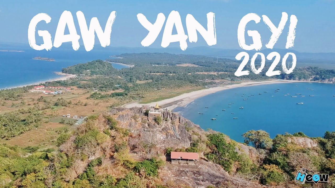 Must visit untouched natural island in Myanmar (Gaw Yan Gyi) - YouTube