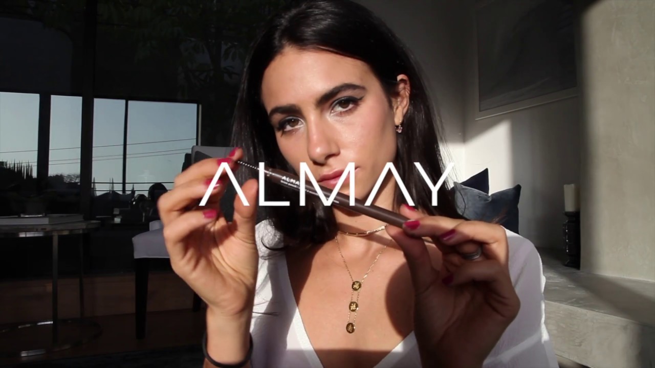 How I Fill In My Brows With Almay Make Up - Amy Marietta - YouTube