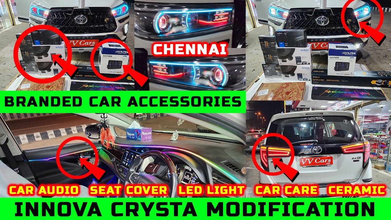 இந்த காரை இப்படியெல்லாம் கூட மாத்தமுடியுமா ? Innova Crysta Modified ...