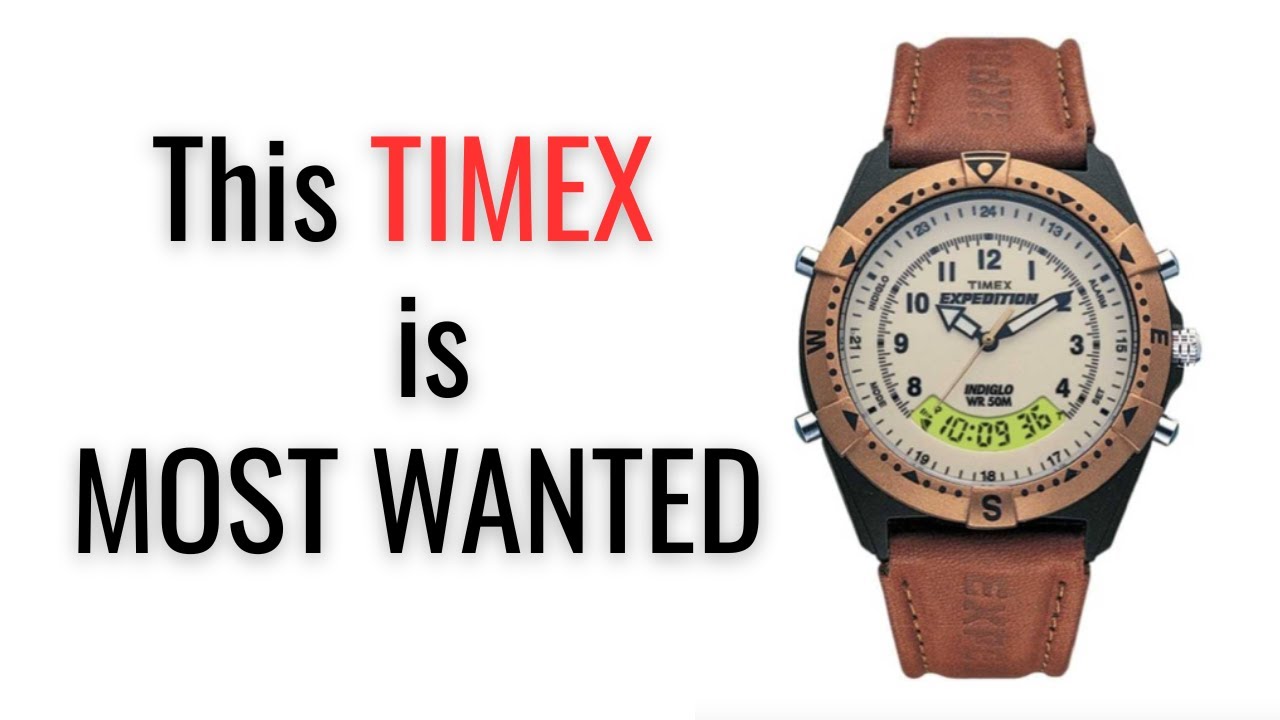 The MOST WANTED Field Watch in India | Timex Expedition MF13 | Review ...