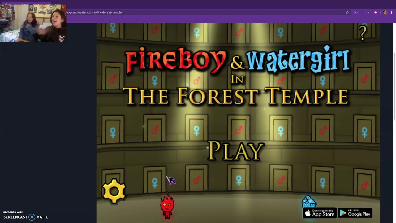 fire vs lava ep1!!! playthrough - YouTube