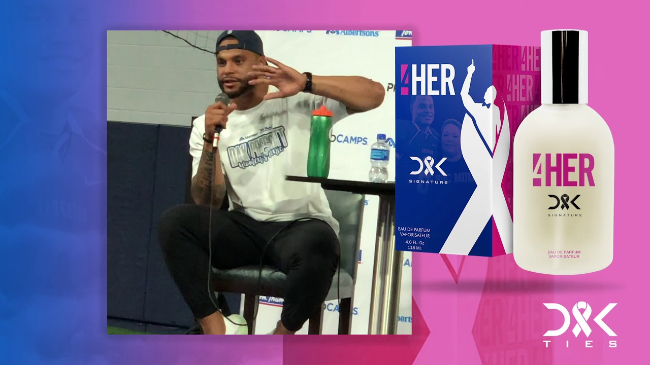 4Her Women's Fragrance | Dak Prescott & Dad - YouTube