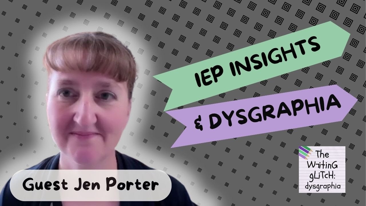 IEP ADVICE FOR DYSGRAPHIA STRUGGLES! - YouTube