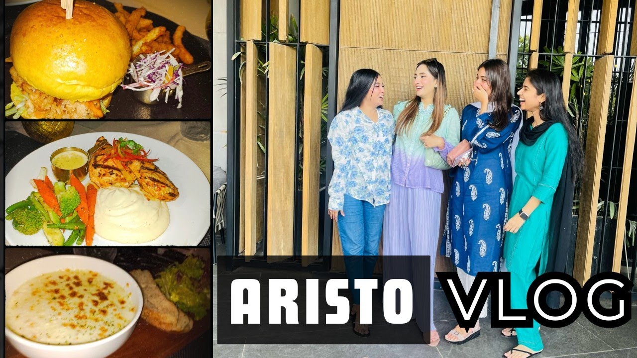 Aristo Food Review | Newly opened restaurant ARISTO | Yasir Jaswal Restaurant - YouTube