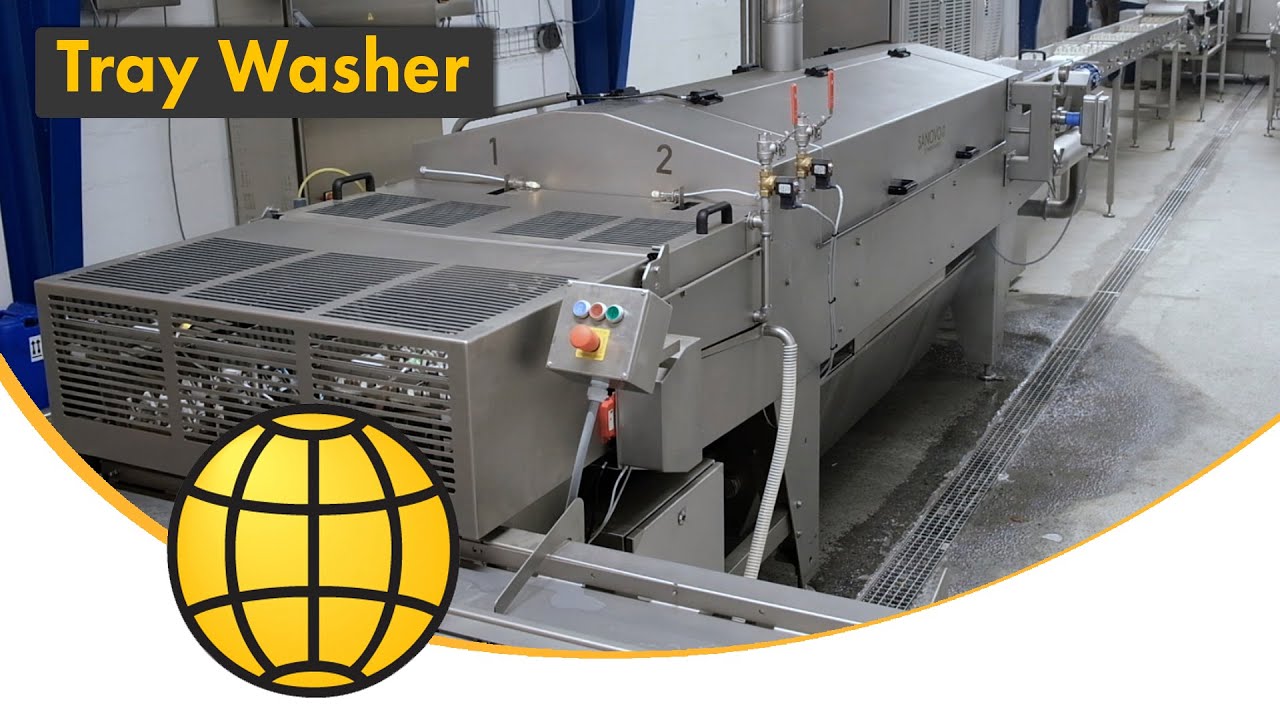 Tray Washer for Egg Trays - Automatic Egg Tray Washing - SANOVO ...