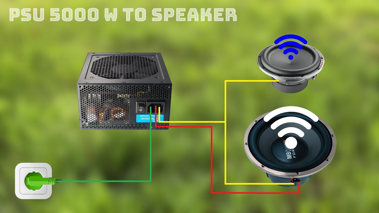 DIY Powerful Ultra Bass Amplifier, PSU 5000 W To Amplifier 1500 W - YouTube