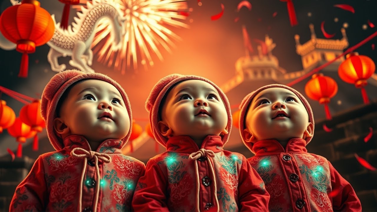 Chinese New Year Celebration Song / It's a Lunar New Year 2025/ Chinese ...