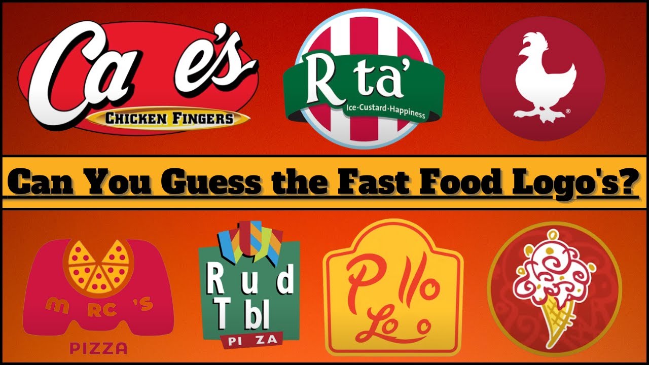 Can You Guess the Fast Food Logo's? Guess the FAST FOOD logo in 3 ...